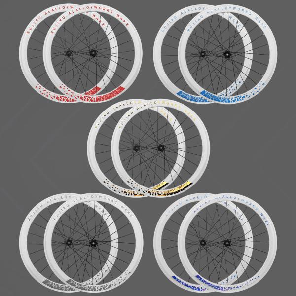 Quality 36T Ratchet 700C Disc Brake Wheelset Rhomboid Mark Straight Pull Carbon Clincher for sale