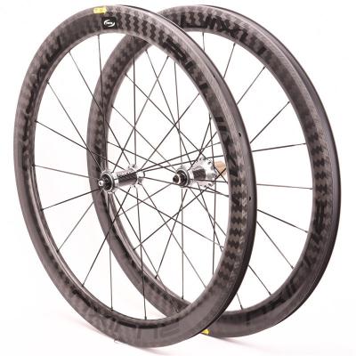 China Optimize Your Road Bike's Speed and Performance with DTXT-8.0-C5 700C Carbon Fiber Bicycle Wheelset 38/50mm V Brake for sale