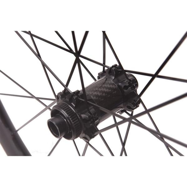 Quality Clincher Rim 88mm Disc Brake Wheels Black Finishing 700C Rust Resistance for sale