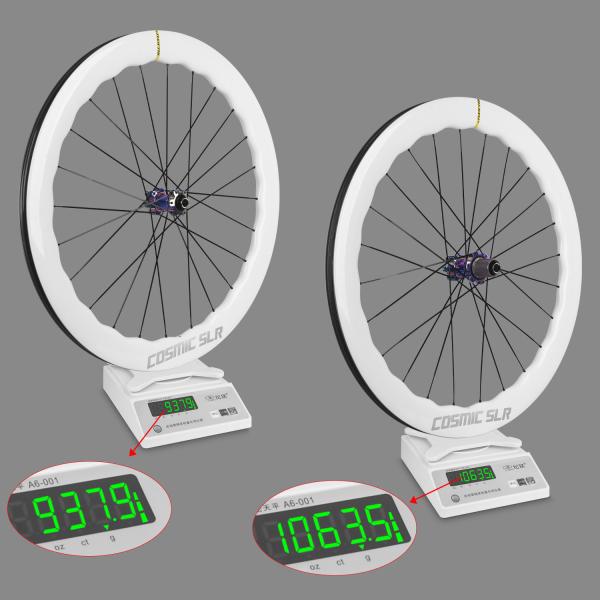 Quality 5853mm 700C Carbon Fiber Road Bike Wheels 6 Claws 3 Teeth Spoke Hole 24 - 24H for sale