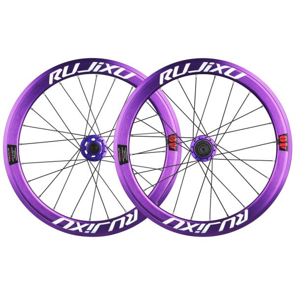 Quality Double Walled 20 Inch Bike Wheelset Aluminum Alloy Rims 40mm Depth 451 Hub Disc Brake Wheelset for sale