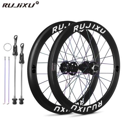 China Juego de ruedas de bicicleta UD Finish 20