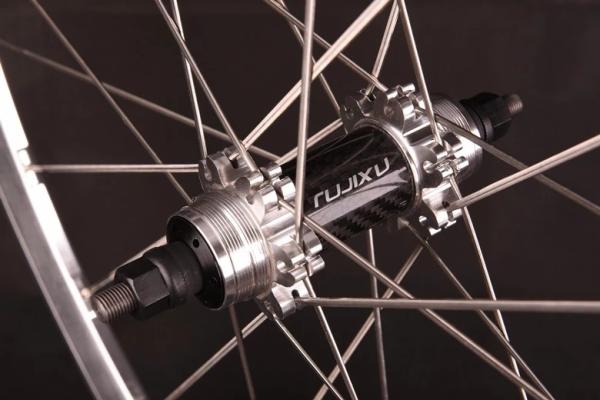 Quality Aluminum Alloy 700c Fixed Gear Bike Wheel Set Clincher Rim V Brake For Field for sale