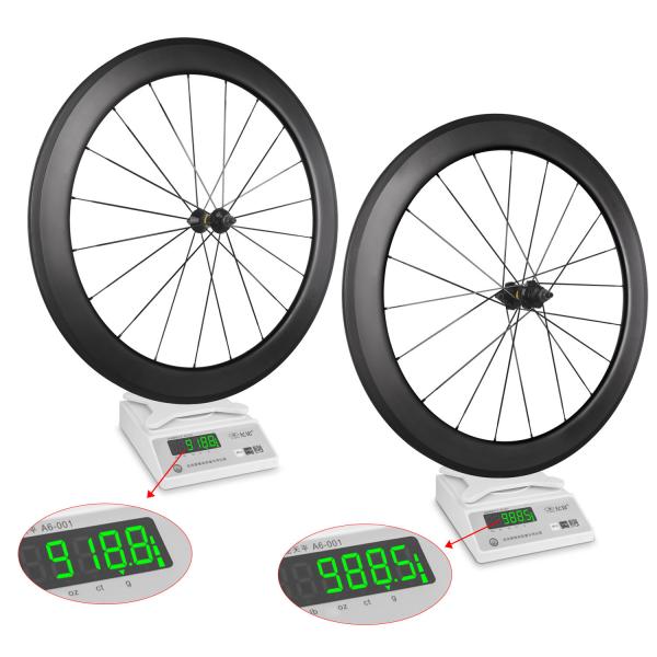 Quality 88mm Depth Fixed Gear Wheelset Dead Flywheel With V Brake And 20 / 20H Spoke for sale