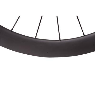 Quality Disc Brake 700C Carbon Fiber Bicycle Rims 61mm For Tubeless Braking System for sale
