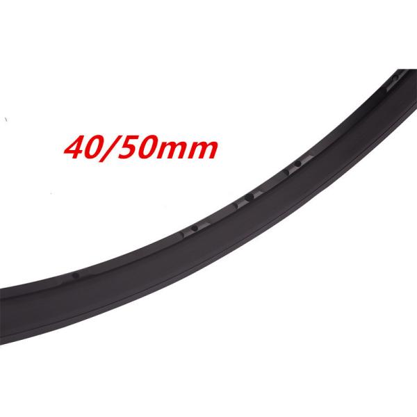Quality Aluminum Alloy Wheelset Rim 50mm Depth 700C Bicycle Rim With 6.5mm French Valve for sale