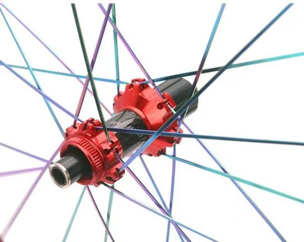 Quality 700C 38mm Frame 120 Sounds Road Cycling Wheelset With 24H / 24H Holes for sale