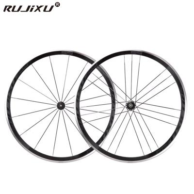 China 700C 30mm wegfiets wielstel Aluminium afwerking G3 V-remring F 2/R5 Lagers Clincher Steun 8/9/10/11/12 Te koop