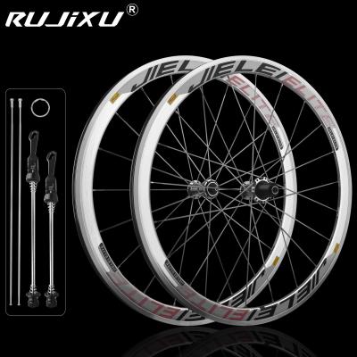China 700C 30mm Alloy Road Bike Wheelset With V Brake System Aluminum Clincher Rim Spoke Hole 20 - 20h for sale