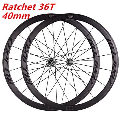 China 36T Ratchet 700c Tubeless Disc Wielset 30/40/50mm Diepte Clincher Velg Spaken Pillar 1423 Te koop