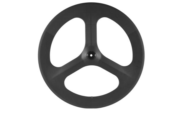 Quality 700C V Brake Wheelset 3 Spoke Carbon Bicycle Wheelset 70mm Depth 23mm Width for sale