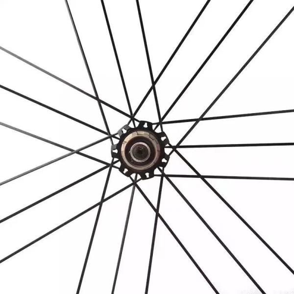 Quality Toray Customized V Brake Wheelset Carbon Racing Bike Wheels 50mm Tubeless for sale
