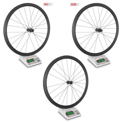 China 120 Ring 700C Road Bike Wheelset Off Road Zes Klauw 3 Tanden Met Carbon Fiber Tube Te koop