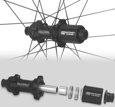 China Diepte 40mm 700c racefiets wielset aluminiumlegering 35mm velg 36T / 54T ratelnaaf Te koop