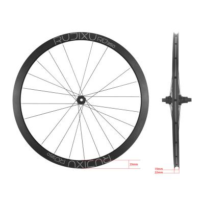China Diepte 40mm 700c racefiets wielset aluminiumlegering 35mm velg 36T / 54T ratelnaaf Te koop