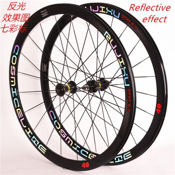 Quality 40MM Depth 700C Fixed Gear Wheelset V Brake Single Speed Bicycle Wheelset Dead for sale