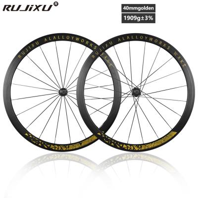 China Dead Flight Single Speed Bike Wheelset 50mm Frame Fixed Tooth Clincher Rim for sale