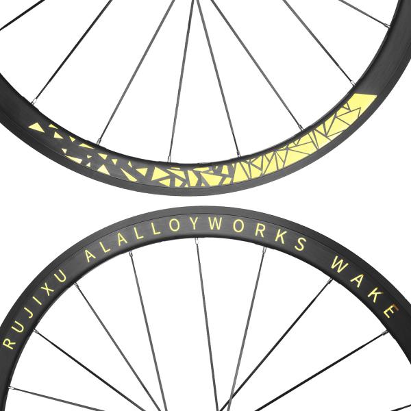 Quality Dead Flight Single Speed Bike Wheelset 50mm Frame Fixed Tooth Clincher Rim for sale