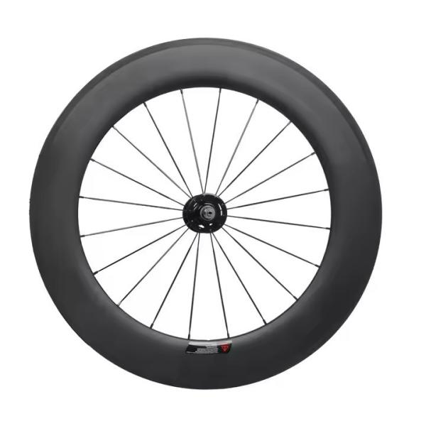 Quality Customized 700C Fixed Gear Wheelset 88mm Depth 25mm Width Single Speed Bike for sale