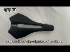 JIELEI Racing Bicycle Saddle Hollow Design Titanium/Steel Arch Carbon Fiber Material Massage Ventilation for Mountain Road Bikes