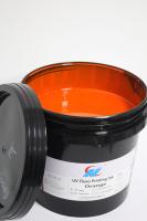 Quality Orange UV LED Flexo Fast Curing Instant Drying Bright Colors Strong Adhesion for sale