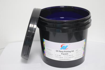 Cina Inchiostro ciano flessografico a quattro colori ad asciugatura rapida, bassa viscosità, forte adesione in vendita