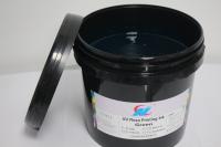Quality Green Flexible UV Ink Fast Curing Low Viscosity Low Odor for sale