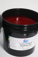 Quality LED Lamp Curing Red UV Ink Strong Adhesion Environmentally Friendly for sale