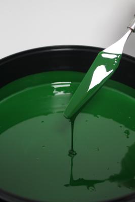 Cina Inchiostro UV fluorescente Curante veloce Asciugatura istantanea Colore brillante Verde Inchiostro UV in vendita