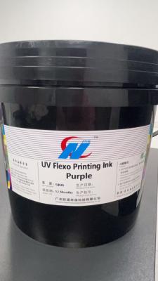 China Fast Curing Instant Drying UV LED Flexo Bright Colors Strong Adhesion for sale
