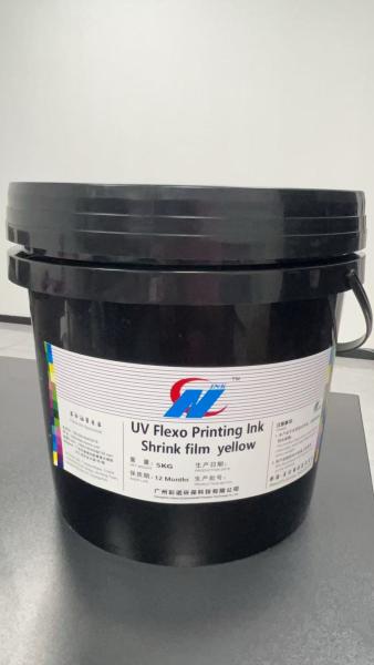 Quality Shrink Film UV Resistant Ink Yellow Scratch Resistance Non Stick To Bottle Body for sale
