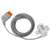 China Reusable End Tidal CO2 Sensor Clinical ETCO2 Cable Compatible With Nihon Kohden for sale