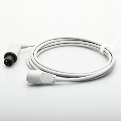 China Reusable 6 Pin Cable OEM / ODM Mindray IBP Cable Edwards Compatible for sale