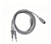 China Bipolar ESU Accessories Cable Reusable High Quality Electrode Cable for sale