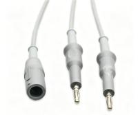 China Bipolar Electrode Cable ESU Accessories  Reusable Electrode Cable for sale