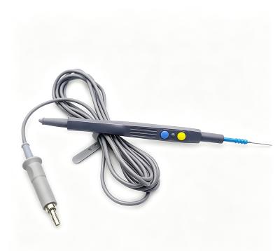 China CE Certificated ESU Accessories OEM Hand Control Electrosurgical Pencil Reusable For Operation for sale