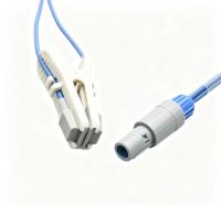China 2.8m Reusable SpO2 Sensor 6 Pin Veterinary SpO2 Sensor Compatible Mindray for sale