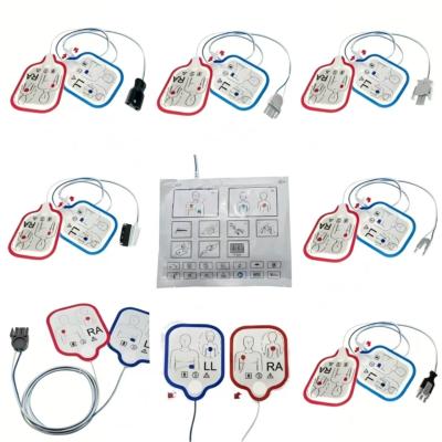 China Adult / Child Defibrillation Electrodes Disposable Nihon Kohden Defibrillator Pads for sale
