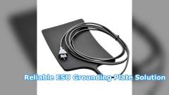 Reusable ESU Silicon Patient Plate High Performance Grounding