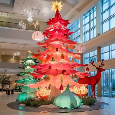 China Large-scale Indoor/Outdoor Christmas Tree Decorations - Light-up LED Lighting Installations for sale