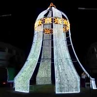 Quality Large-scale Outdoor LED Lighting Decorations, for Party and Christmas Decoration for sale