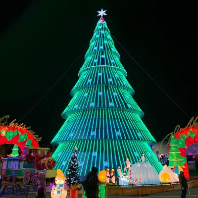 China Giant Customizable Christmas Tree Decorations for Outdoor Holiday Decorations for sale