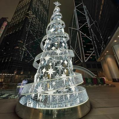 China Giant Customizable Christmas Tree Decorations Suitable for Outdoor Festive Decor for sale