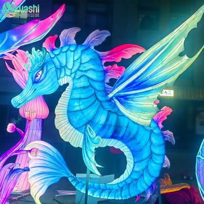 China Handmade Seahorse Lantern for Party Decorations and Zoo Decor for sale