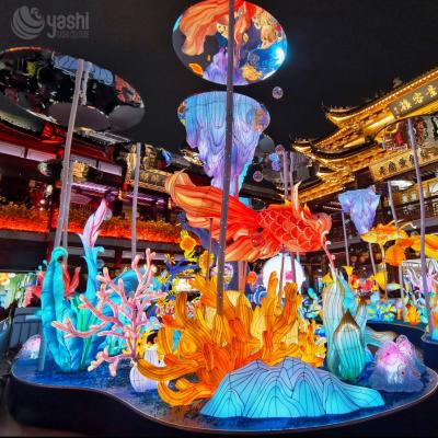 China Festival Decoration Chinese New Year Lantern for Outdoor Light Shows for sale
