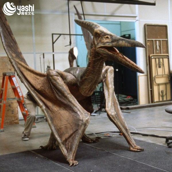 Quality Realistic Dinosaur Sculpture Animated Model for Jurassic Theme Park Decoration for sale