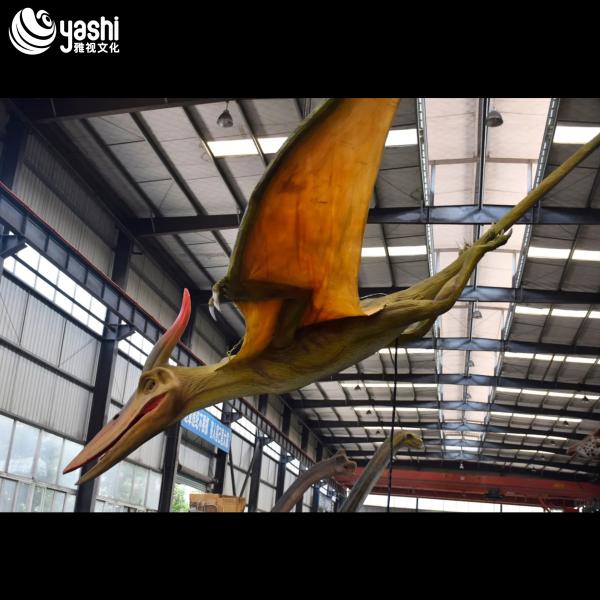 Quality Realistic Dinosaur Sculpture Animated Model for Jurassic Theme Park Decoration for sale
