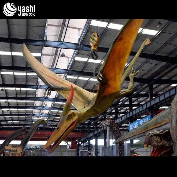 Quality Realistic Dinosaur Sculpture Animated Model for Jurassic Theme Park Decoration for sale