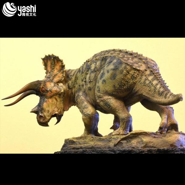 Quality Realistic Dinosaur Sculpture Animated Model for Jurassic Theme Park Decoration for sale