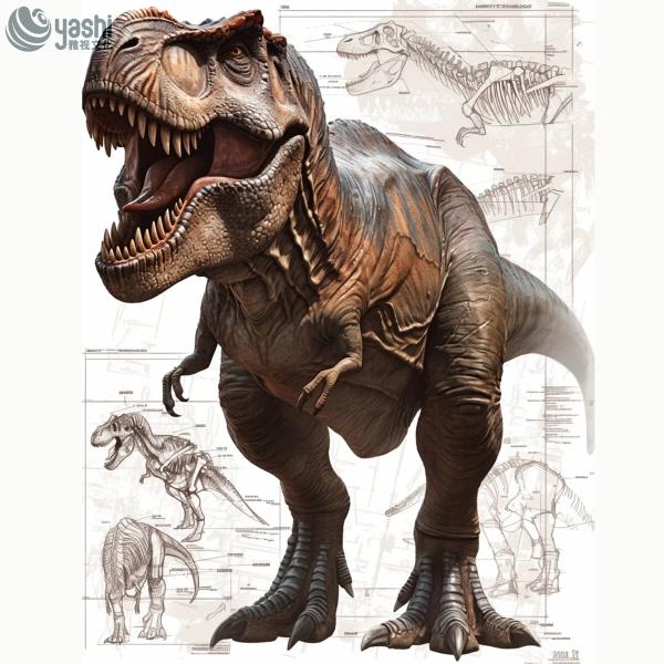 Quality Outdoor Jurassic Park Realistic Remote Control Dinosaur Model Anti Rust for sale